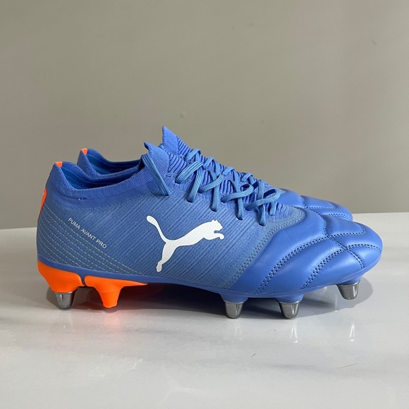 Puma | Shoes | Puma Avant Pro Rugby Mens Cleats Metal Blueorange 671403 ...